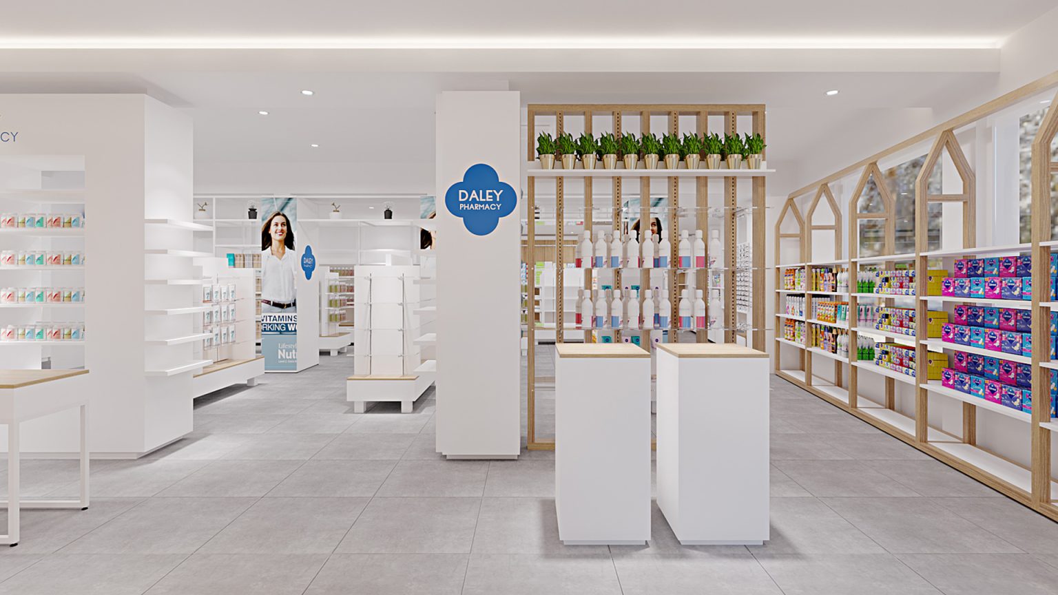 Daley Medical Store Design - Arcular Design Studio