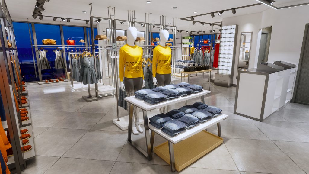 Jezza Apparel Store Design - Arcular Design Studio