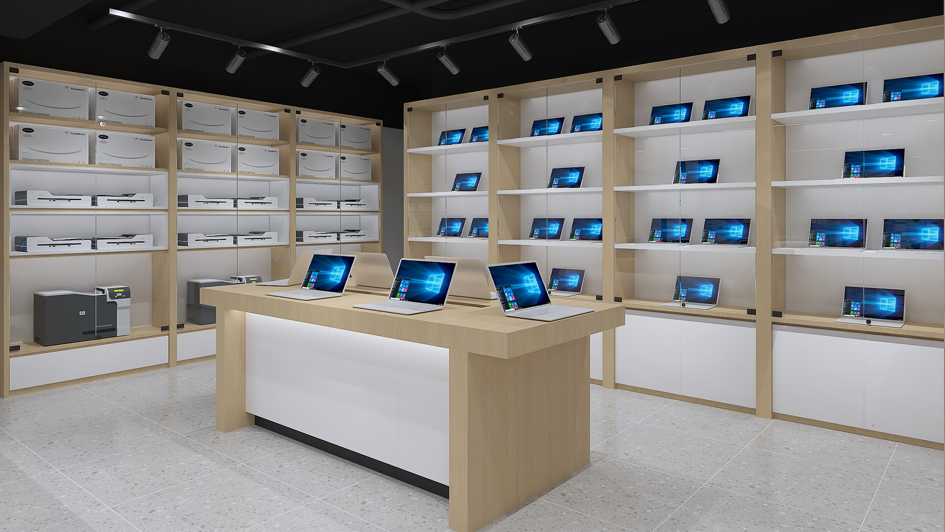 Optimal Electronics Store Design - Arcular Design Studio